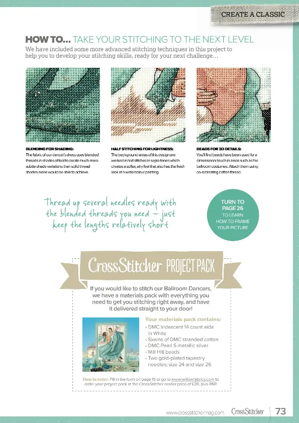 HOW TO… TAKE YOUR STITCHING TO THE NEXT LEVEL - PressReader