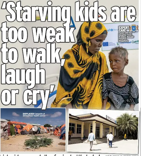 ‘Starving kids are too weak to walk, laugh or cry’ - PressReader