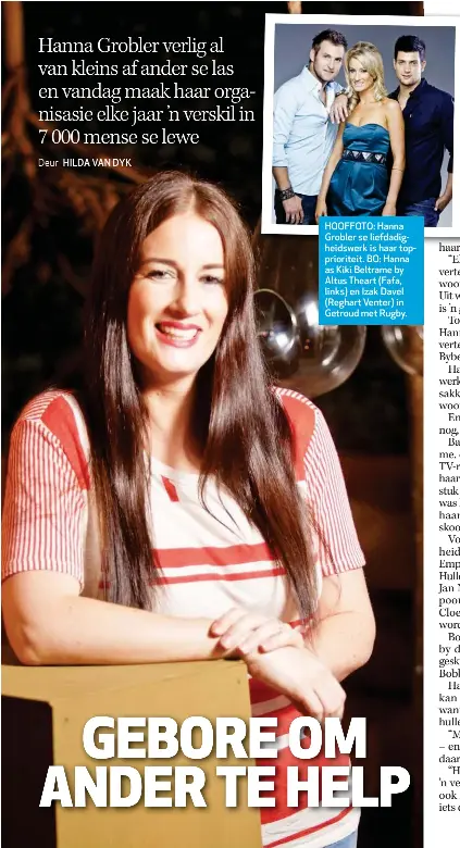 GEBORE OM ANDER TE HELP - PressReader