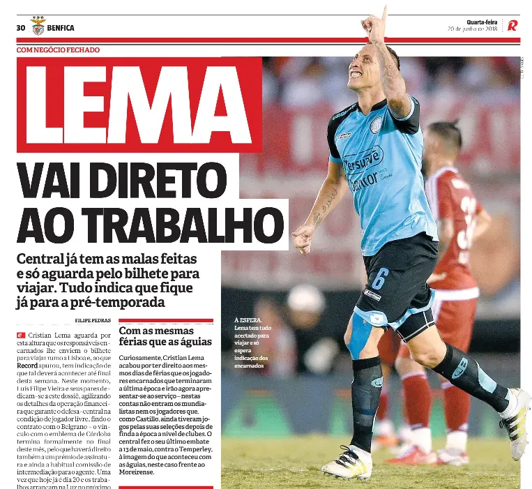 LEMA VAI DIRETO AO TRABALHO - PressReader