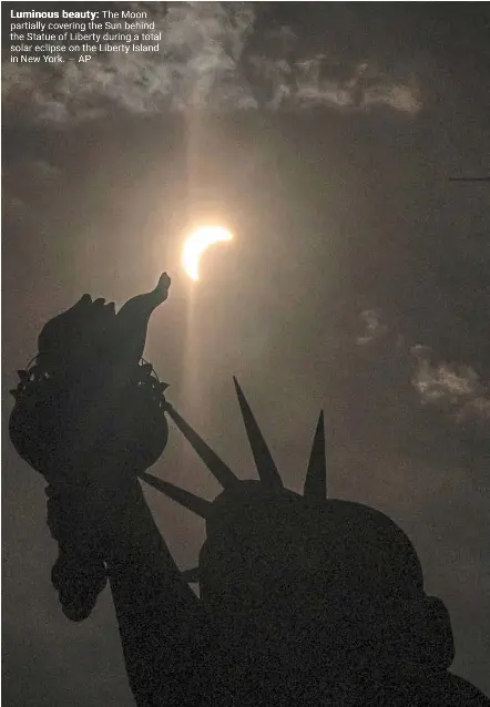 Eclipse leaves millions spellbound - PressReader