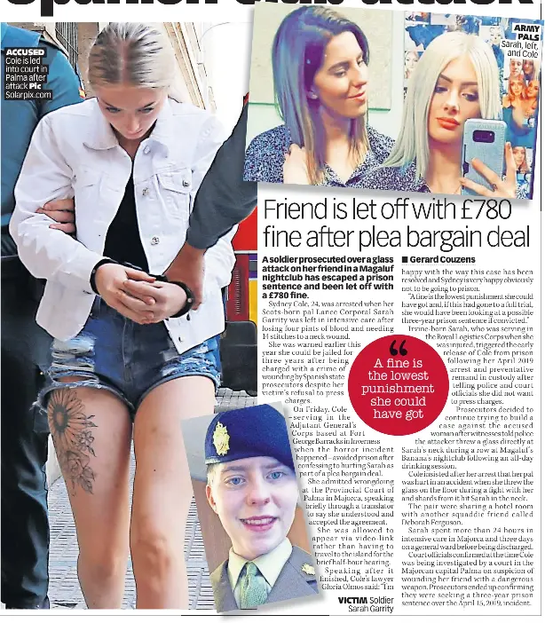 Friend is let off with £780 fine after plea bargain deal - PressReader