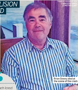 Driver in fatal head-on crash spared jail term - PressReader