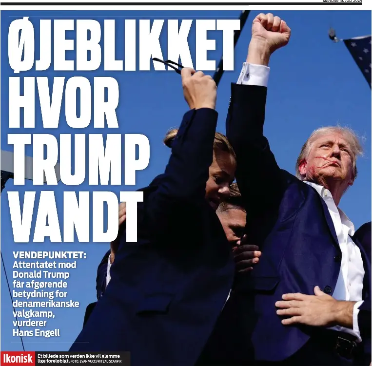 ØJEBLIKKET HVOR TRUMP VANDT - PressReader
