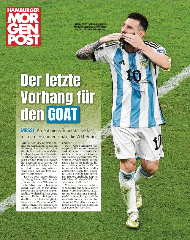 Der letzte Vorhang für den GOAT - PressReader