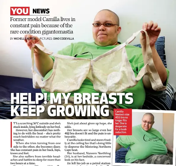 HELP! MY BREASTS KEEP GROWING - PressReader