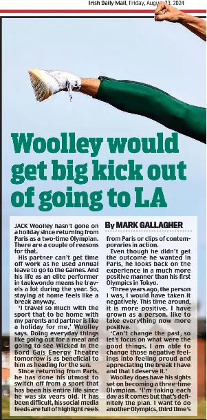 Woolley would get big kick out of going to LA - PressReader