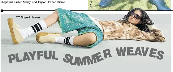 PLAYFUL SUMMER WEAVES - PressReader