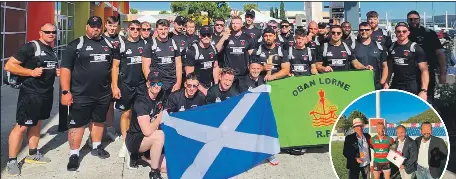 Oban Lorne does Scotland proud at Amateur Rugby World Cup - PressReader