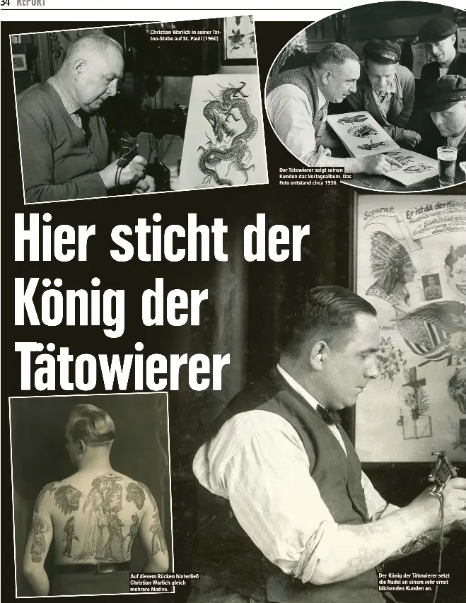 Hier sticht der König der Tätowierer - PressReader