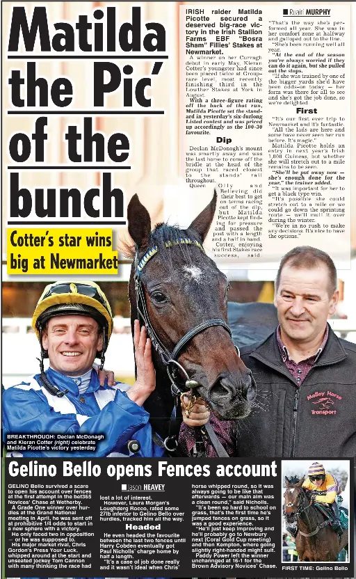 Gelino Bello opens Fences account - PressReader