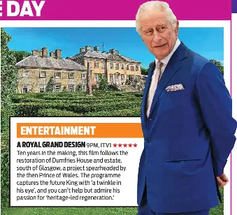 ENTERTAINM­ENT A ROYAL GRAND DESIGN - PressReader
