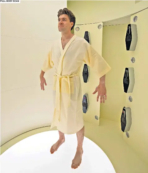 Testing the £299 scan that could prevent an early death - PressReader