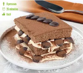 Pavê de chocolate amargo - PressReader
