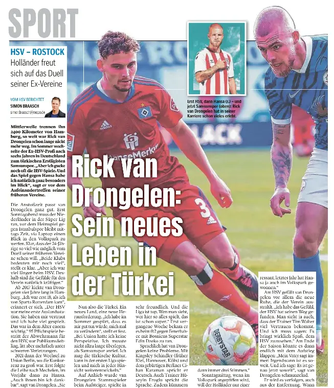 Rick van Drongelen: Sein neues Leben in der Türkei - PressReader