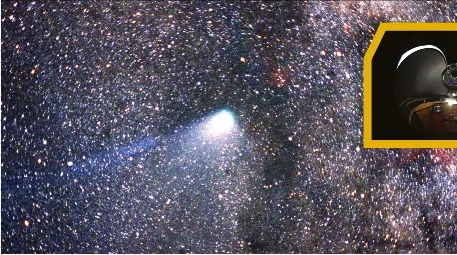 “I CONSIDER MYSELF EXTREMELY LUCKY TO HAVE FOUND A COMET” - PressReader