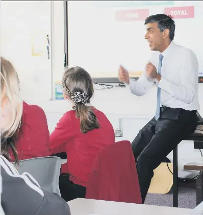 Sunak gives out financial advice to young savers - PressReader