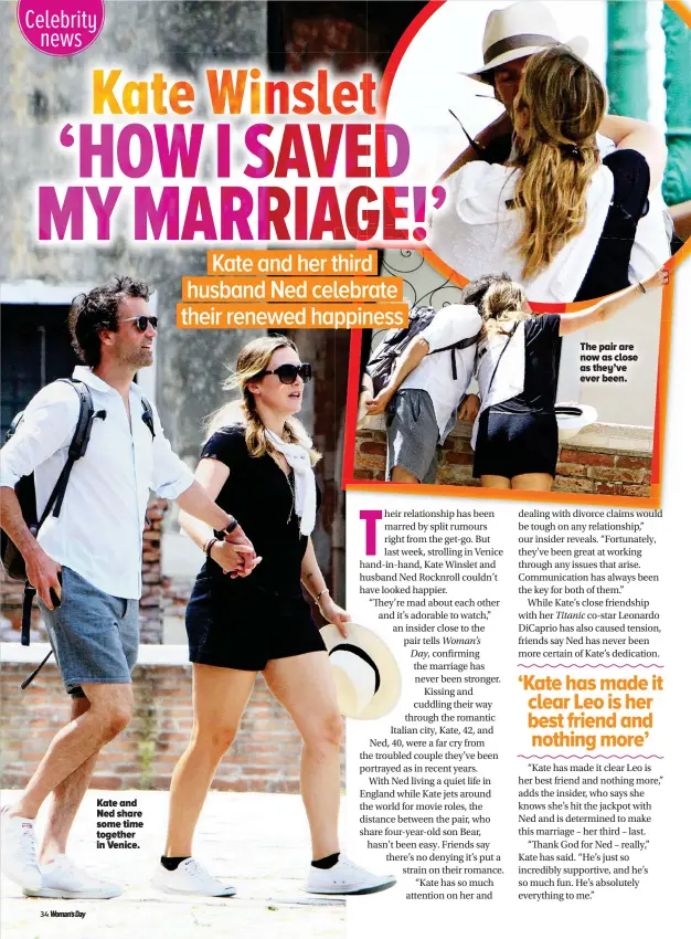 Kate Winslet’s secret to a long-distance marriage - PressReader