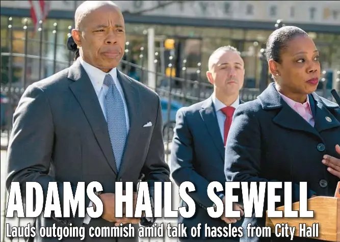 ADAMS HAILS SEWELL - PressReader