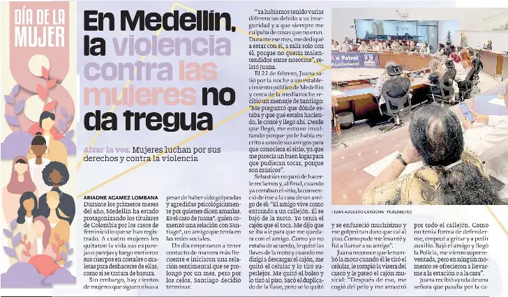 En Medellín, la violencia contra las mujeres no da tregua - PressReader