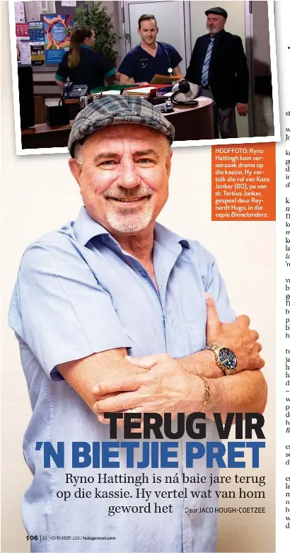 Ryno Hattingh terug vir ’n bietjie pret - PressReader