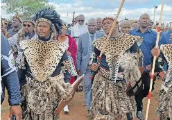 Ndabezitha Malusi Zondi honoured at Zululand ceremony - PressReader