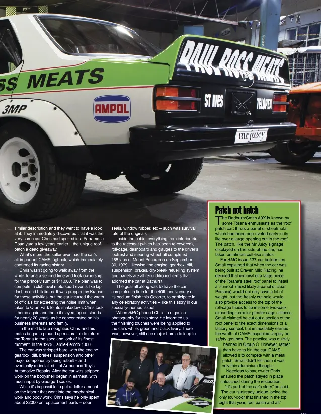 Bathurst 79: Nice and Juicy - PressReader