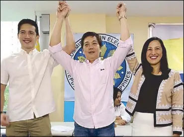 Sara running for mayor; voters to decide Binay sibling war - PressReader