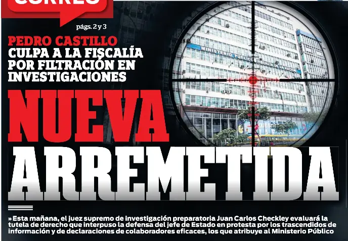 NUEVA ARREMETIDA - PressReader