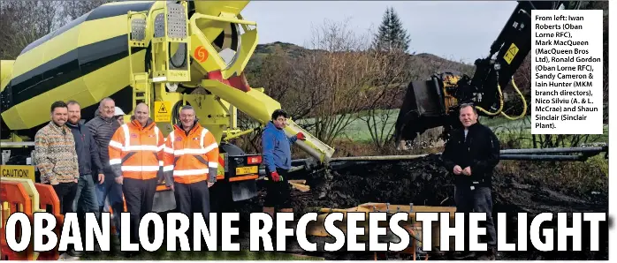 OBAN LORNE RFC SEES THE LIGHT - PressReader