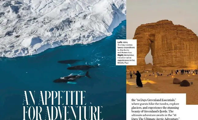 AN APPETITE FOR ADVENTURE - PressReader