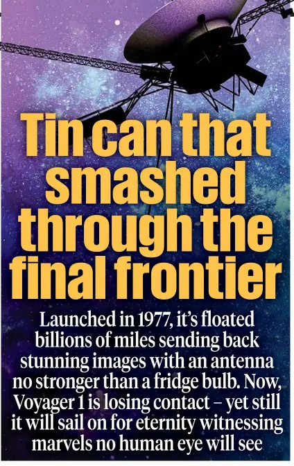 Tin can that smashed through the final frontier - PressReader
