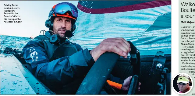 Ainslie relishing underdog tag as he gets behind wheel again - PressReader