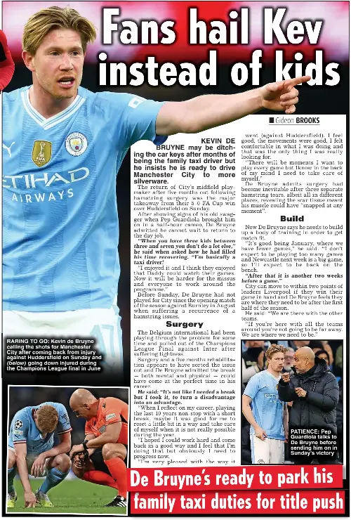 Fans hail Kev instead of kids - PressReader