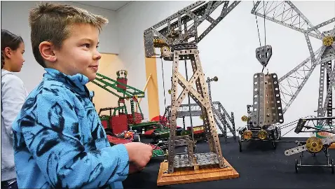 Just nuts over Meccano display - PressReader