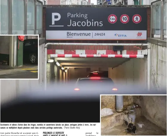 La chasse aux squatteurs et aux drogués dans les parkings souterrain­s ...