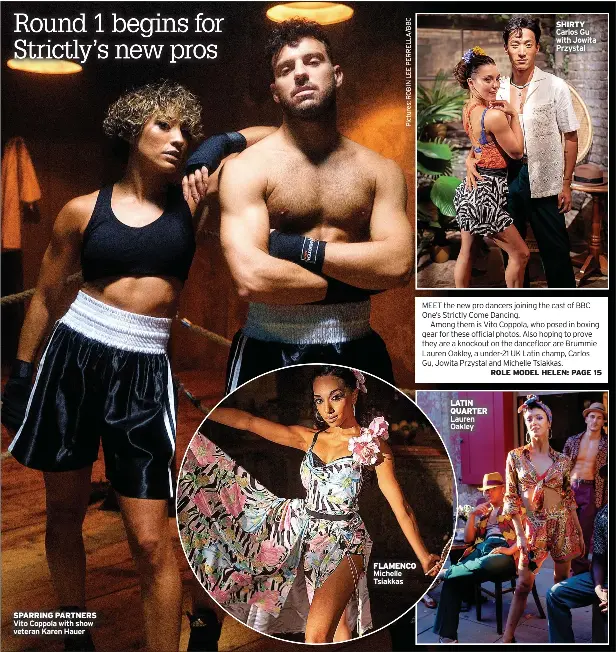 Round 1 begins for Strictly’s new pros - PressReader