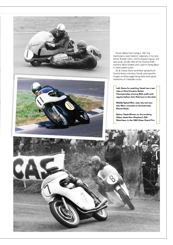 Derek Minter - PressReader