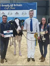 Neil wins the big one at All Britain Calf Show - PressReader