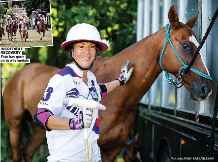 I almost lost both my legs.. and now I’m a polo player - PressReader