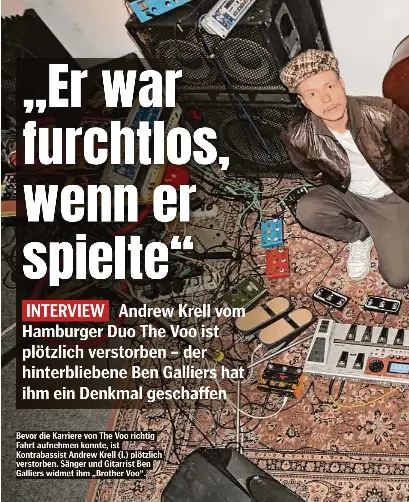 „Er war furchtlos, wenn er spielte“ - PressReader