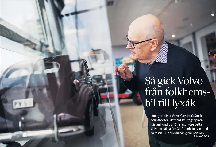 Så gick Volvo från folkhemsbi­l till lyxåk - PressReader
