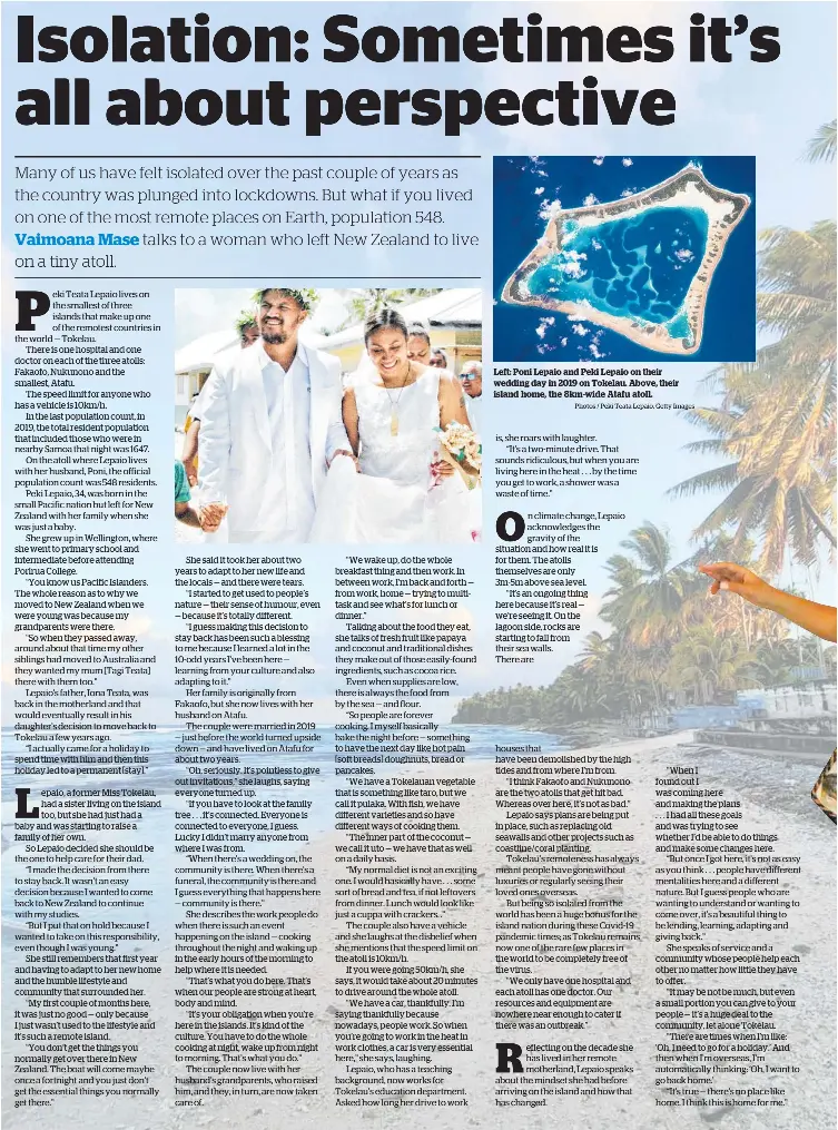 Isolation: Sometimes it’s all about perspectiv­e - PressReader