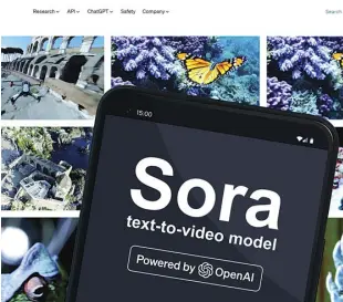 UNDERSTAND­ING SORA: THE FUTURE OF AI-DRIVEN VIDEO GENERATION - PressReader
