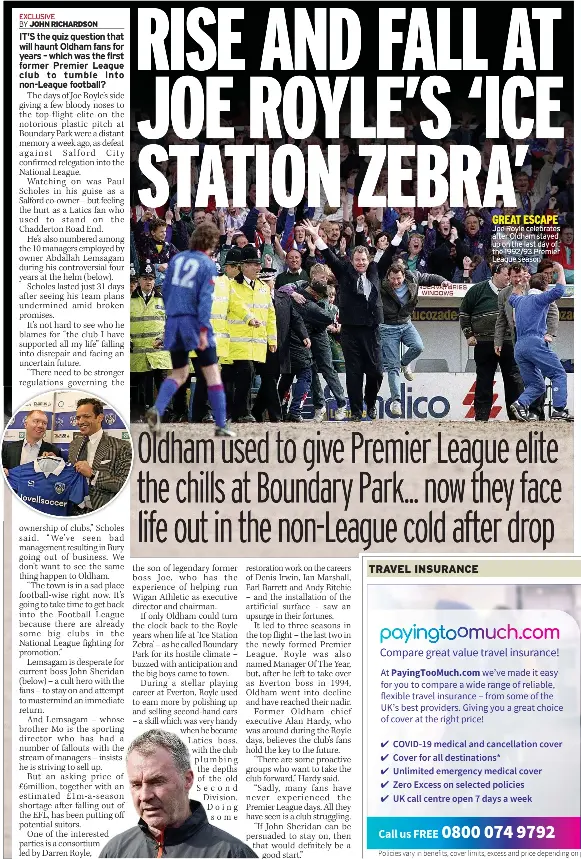 RISE AND FALL AT JOE ROYLE’S ‘ICE STATION ZEBRA’ - PressReader