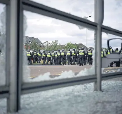 A year on from the riot at a Holiday Inn that housed 200 asylum seekers ...