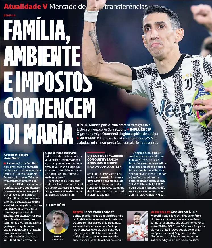 FAMÍLIA, AMBIENTE E IMPOSTOS CONVENCEM DI MARÍA - PressReader