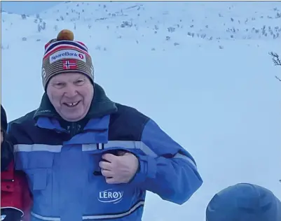 Jeg må ha noen som sier stopp, ellers kan jeg prate et helt døgn ...