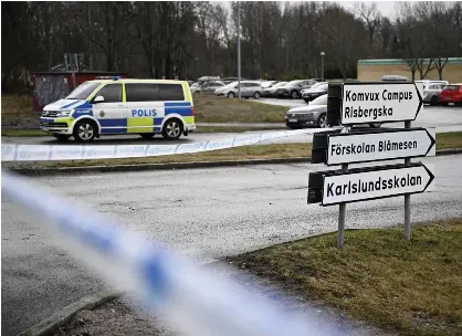 Rickard Andersson, 35, misstänks för masskjutni­ngen i Örebro - PressReader