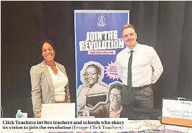 How Click Teachers is revolution­ising the supply teaching system for a better future - PressReader